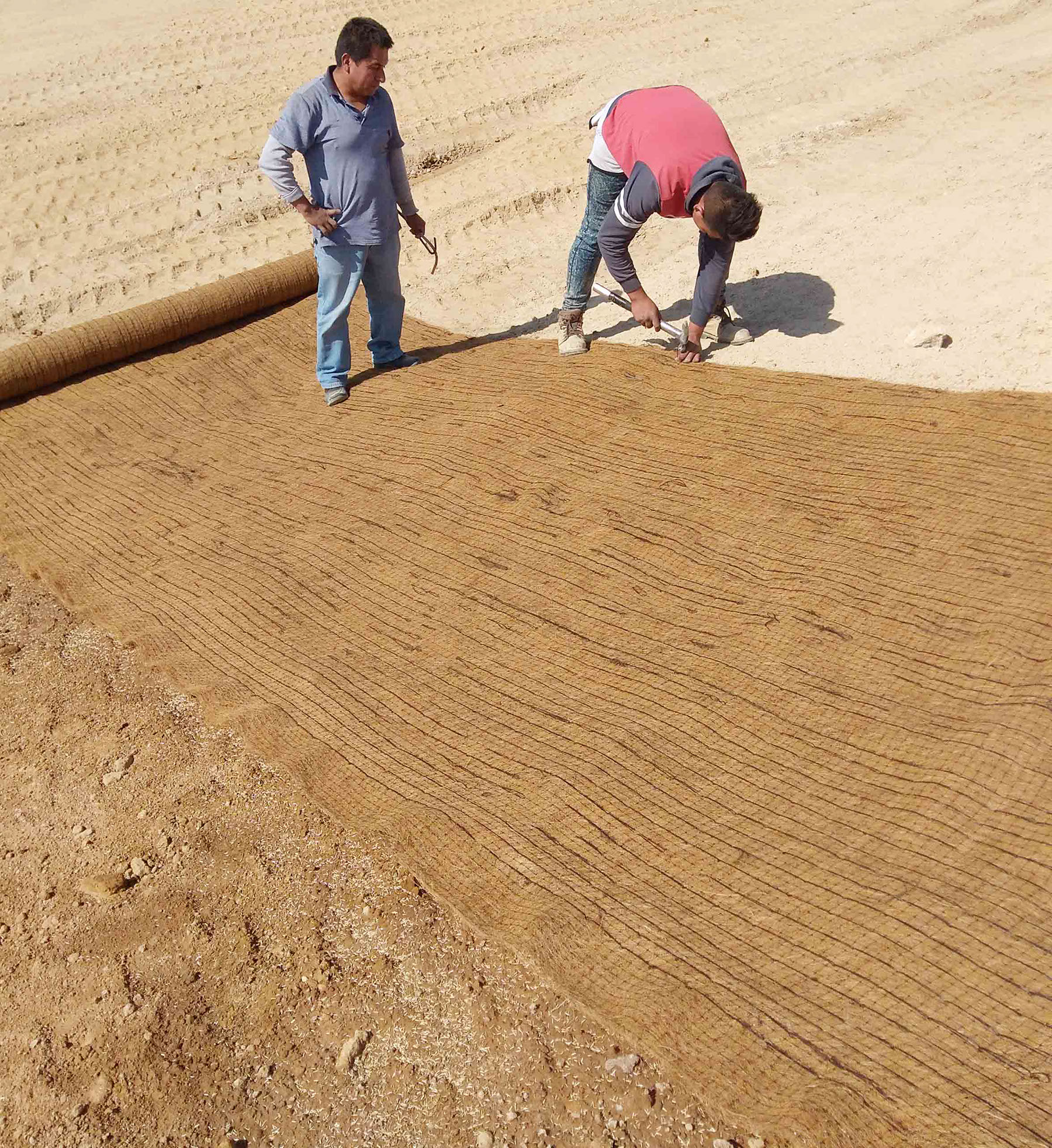 Geomanta de Fibra de Coco